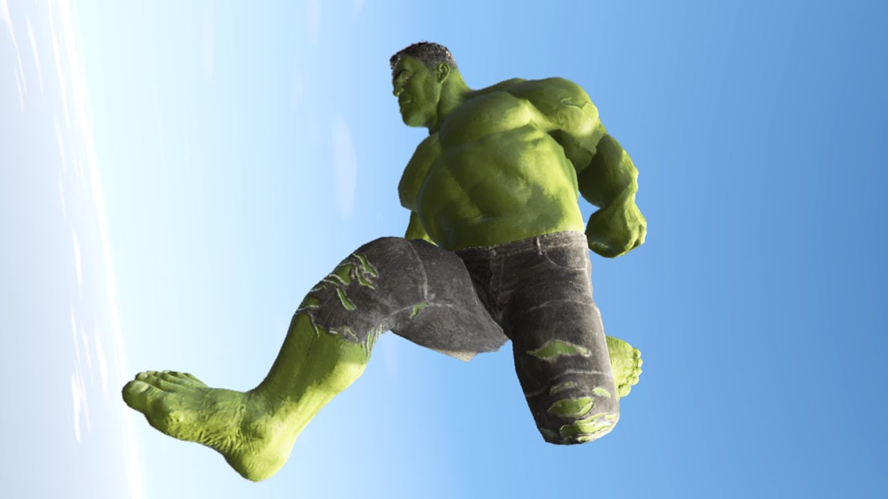 GTA 5 Epic Hulk Jumping Off Highest Building And Ragdolls Ep 01 - YouTube