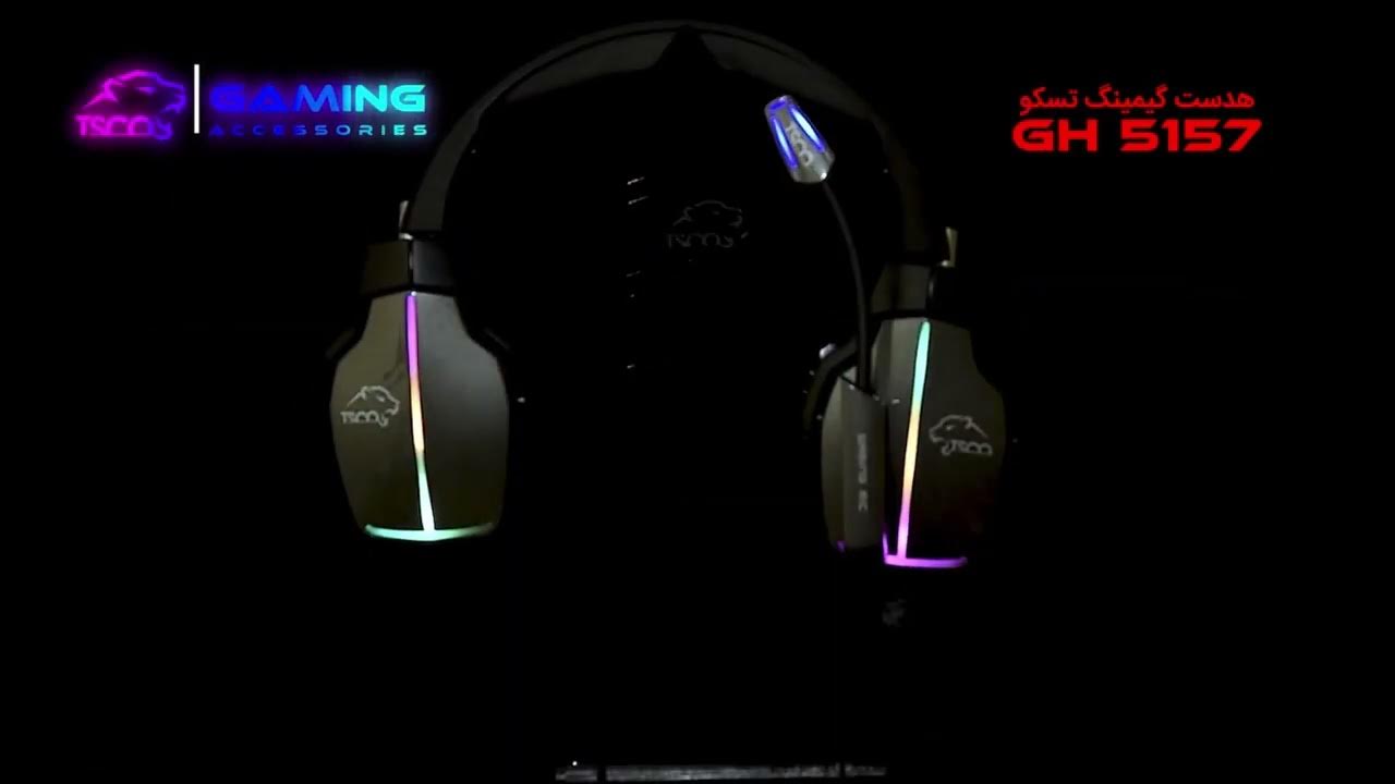 هدست گیمینگ تسکو مدل GH5157 - YouTube