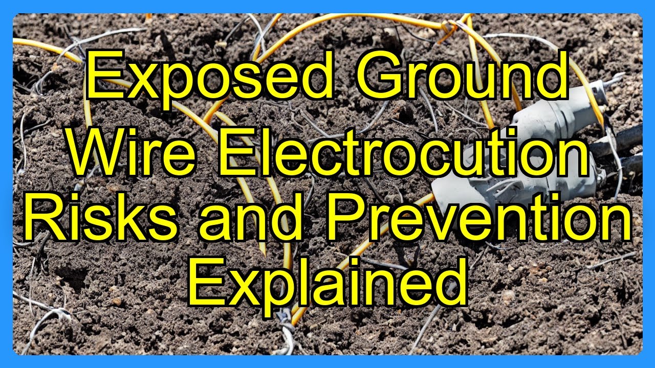 Exposed Ground Wire Electrocution Risks and Prevention Explained - YouTube