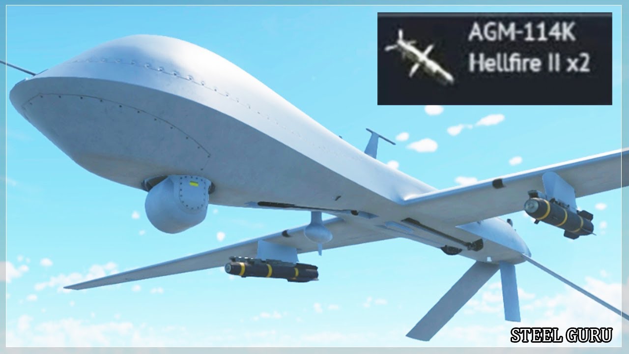 MQ-1 Predator in War Thunder !!! How to kill drone "Easy" - YouTube