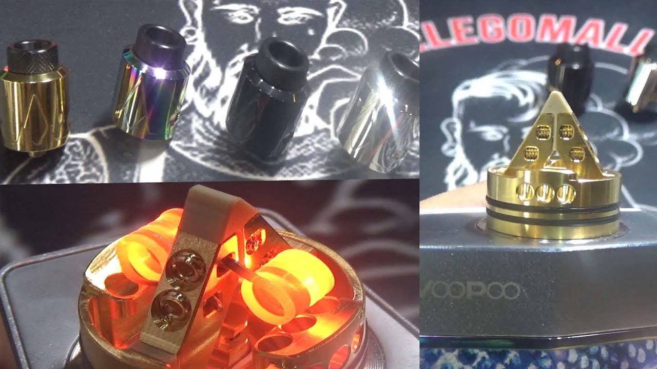 SMOKJOY Pyramid BF RDA | Innovative Pyramid Build Deck - YouTube