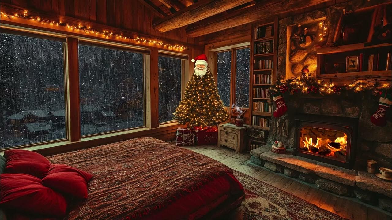 A Silent Christmas Night: Relax with the Gentle Harmony of Rainfall and ...