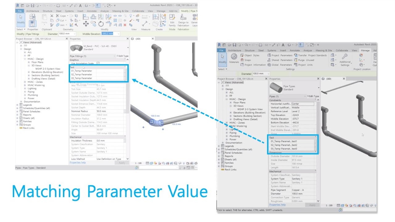 [MEP tutorial] Matching parameter value - YouTube