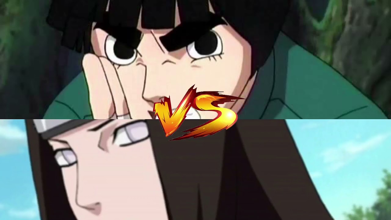 Who is stongest | Rock Lee vs Neji - YouTube