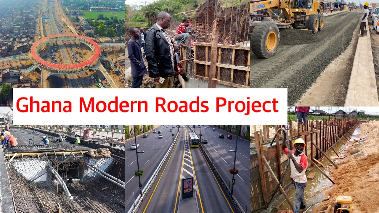 Mind Blowing: Dualization Of All Accra City Roads, Modern Asphalting In ...