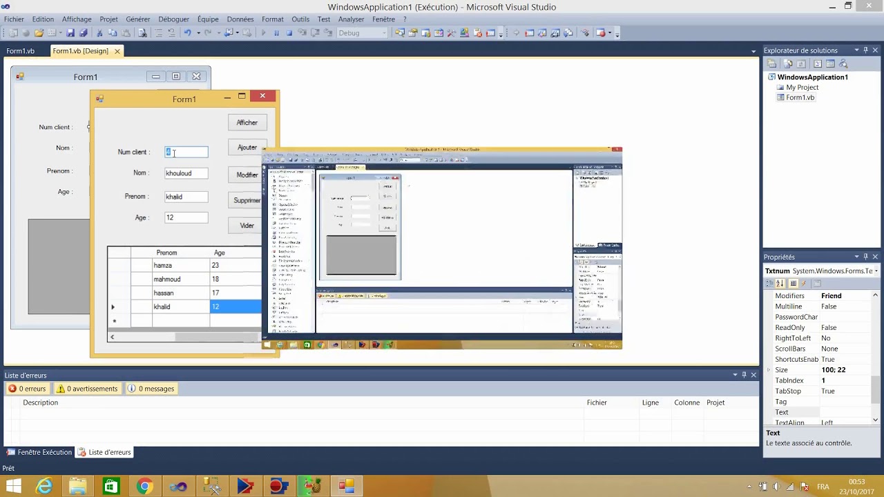 14 - الفقرة الثانية VB.NET | Mode Connecté - YouTube