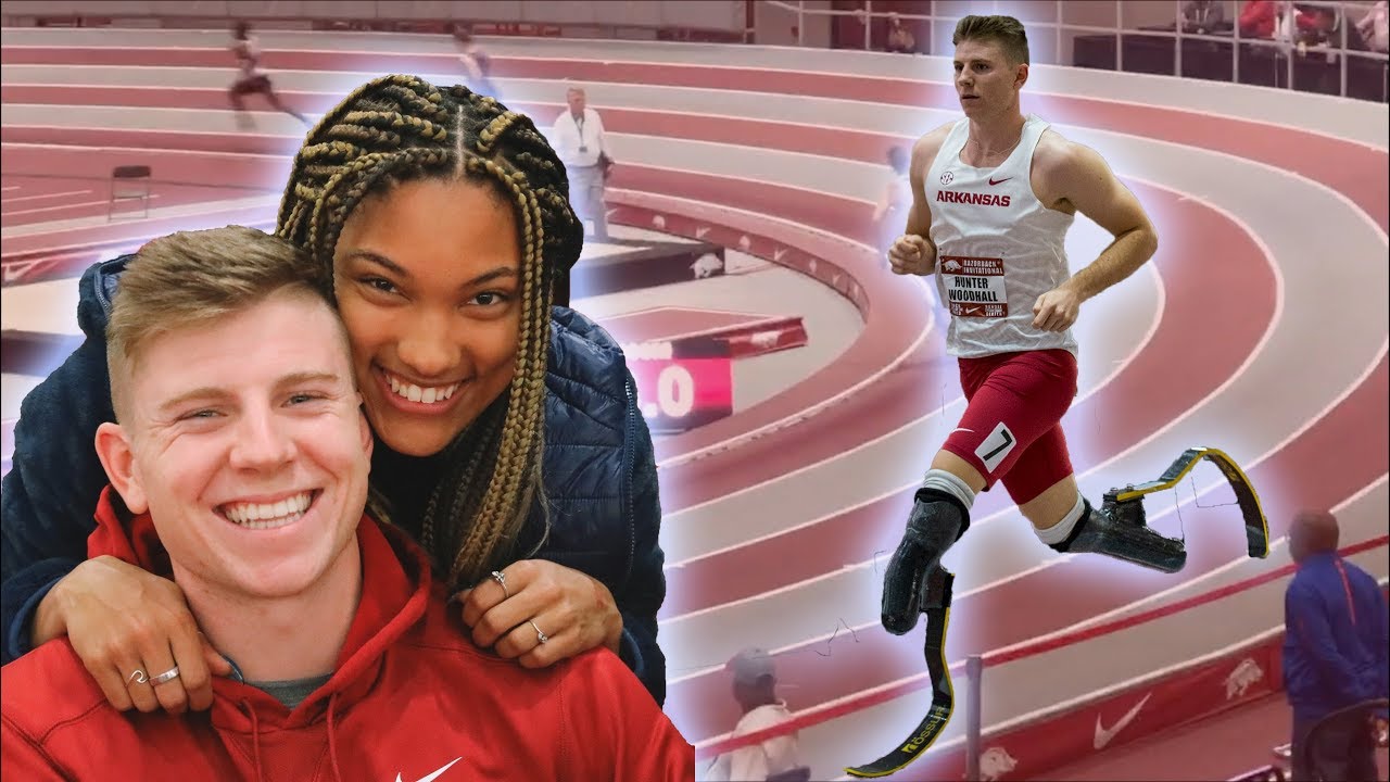 She Came to Watch my Track Meet! *NCAA track meet vlog* - YouTube