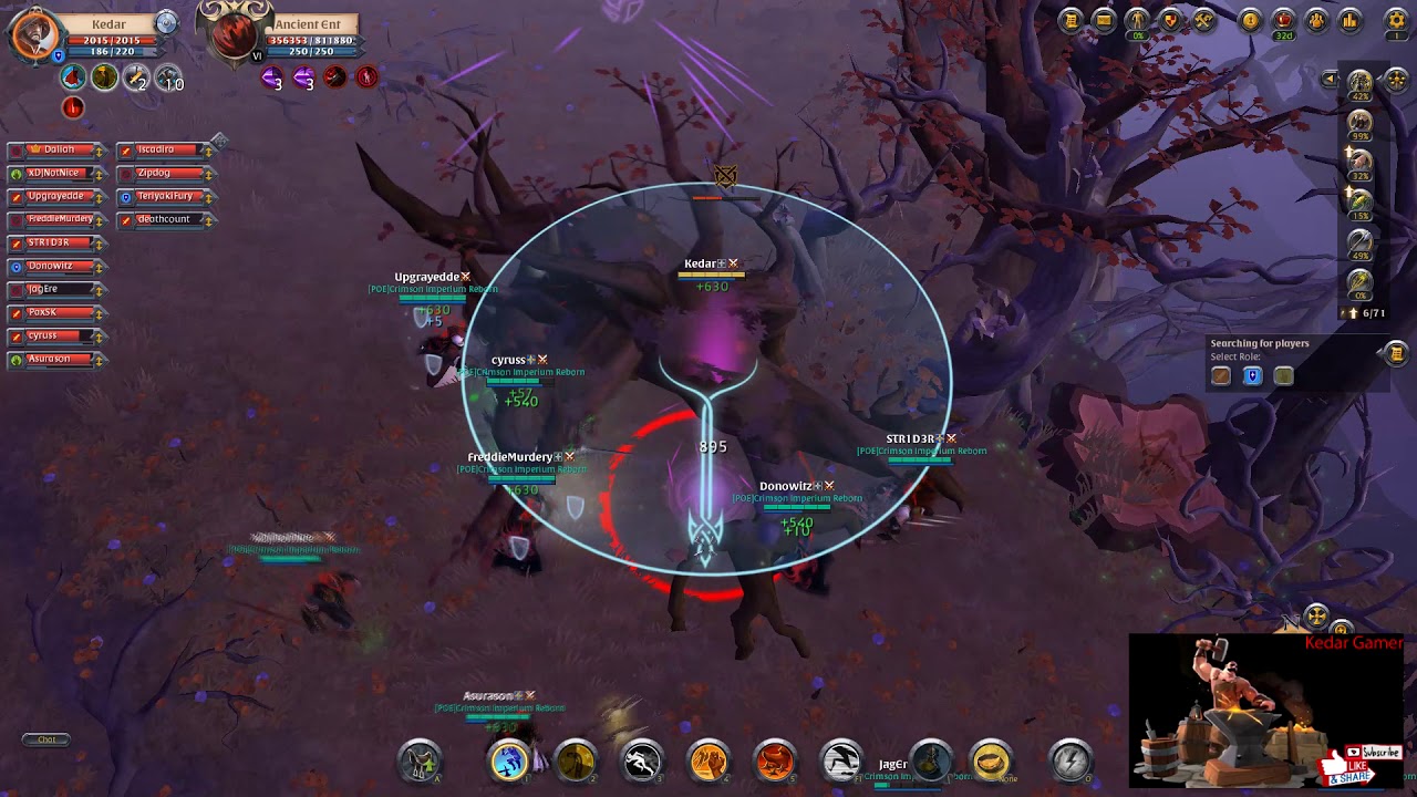 Albion online Ancient Ent Boss [CIR] - YouTube