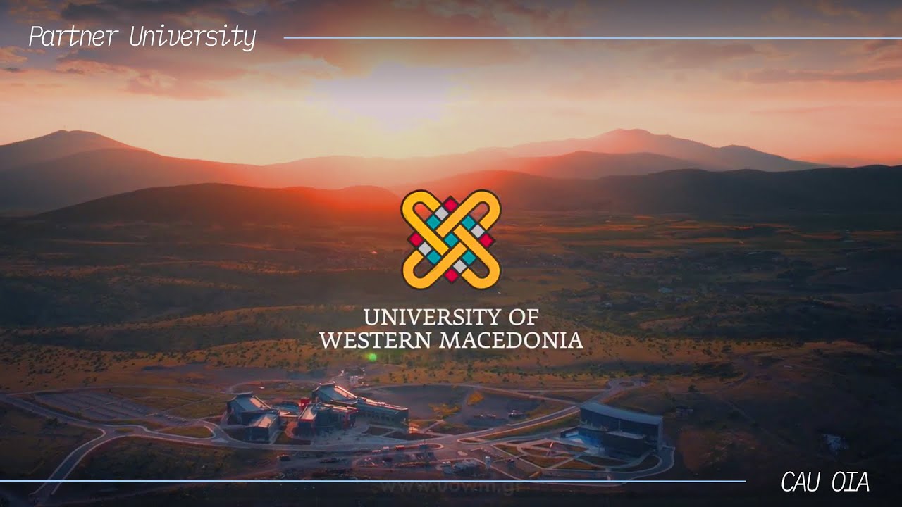 [해외자매대학 소개] University Of Western Macedonia - YouTube