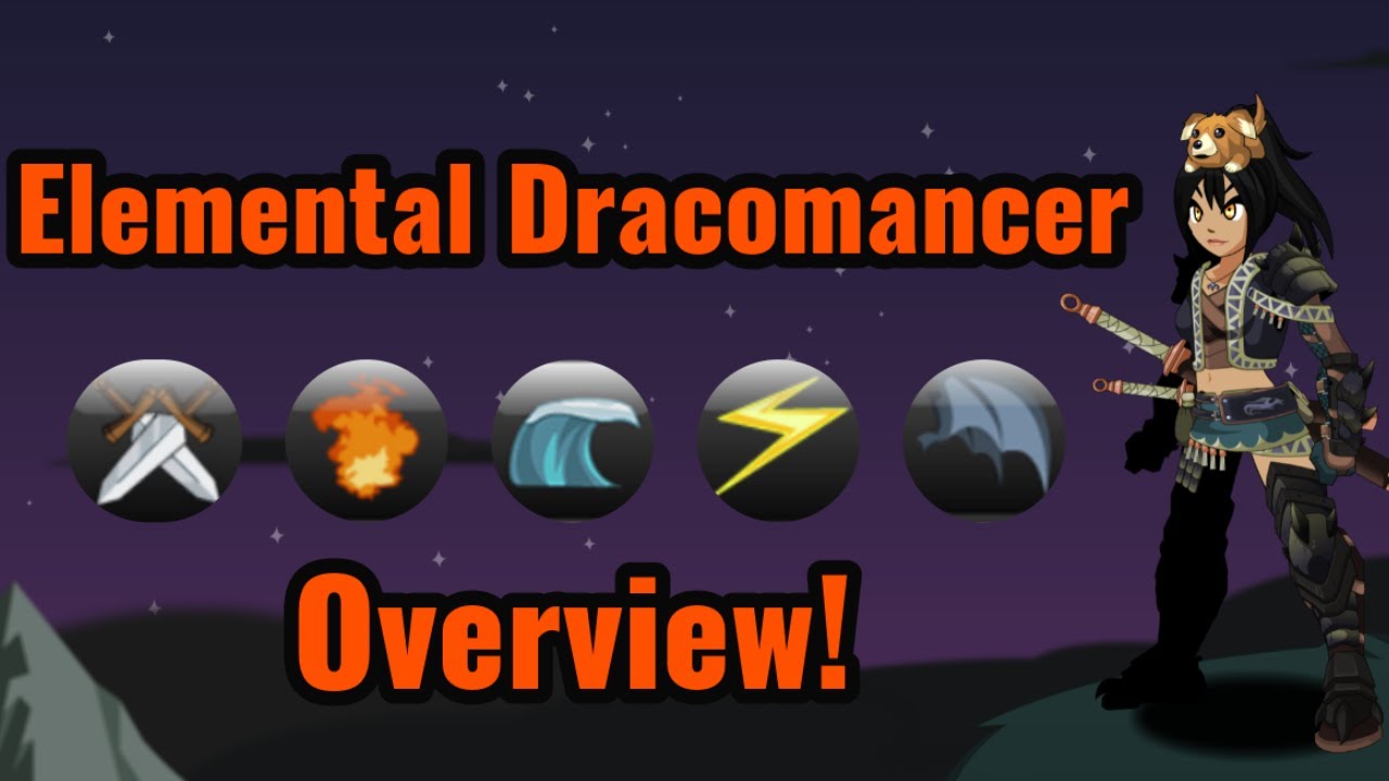 AQW Class Hall (B) - Elemental Dracomancer Overview - YouTube