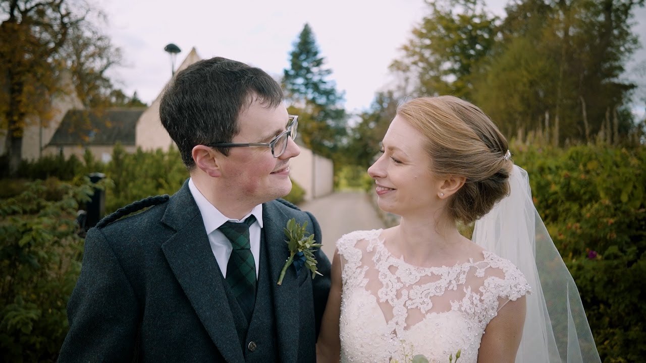 Rachel & James | Wedding Highlights | Meldrum House Hotel - YouTube