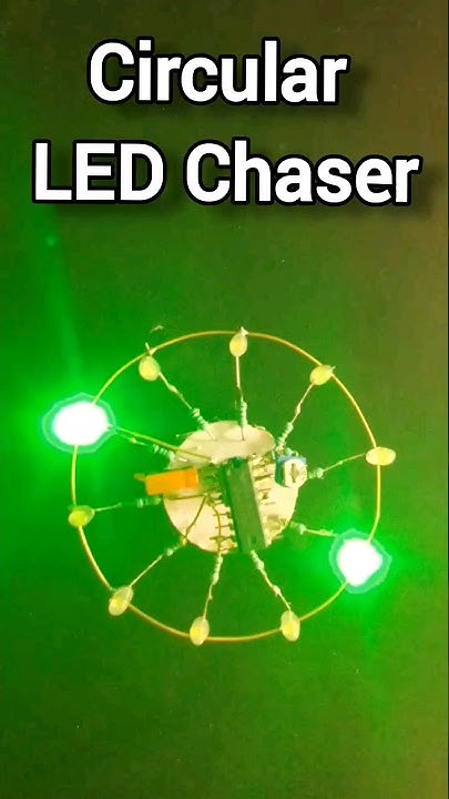 Running Led Chaser Viral Trending Trendingshorts Electronic Electronics 555timer