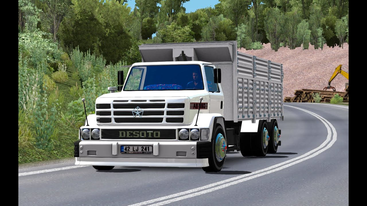 Euro Truck Simulator 2 DESOTO As 950 İle Tomruk Yüklemeye Gidiyoruz ...