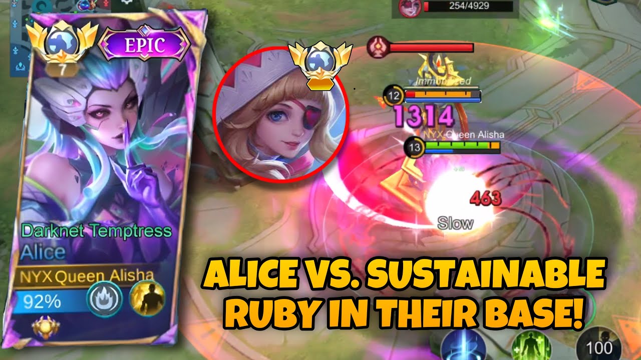 ALICE UNLEASHED HER TRUE POWER ON THE GAME 2 SUSTAINED TANK GOT ...