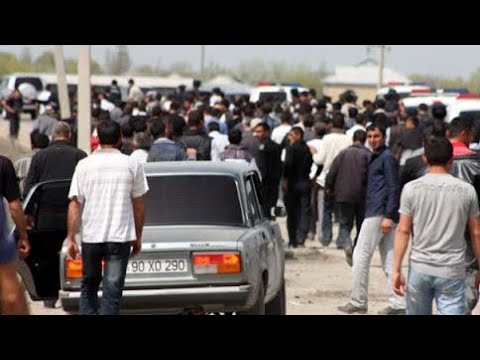 SAATLI SAKİNLƏRİ AYAĞA QALXDI: SUSUZ QALAN RAYON SAKİNLƏRİ ÜSYAN EDİR: POLİS QÜVVƏSİ YERİDİLDİ