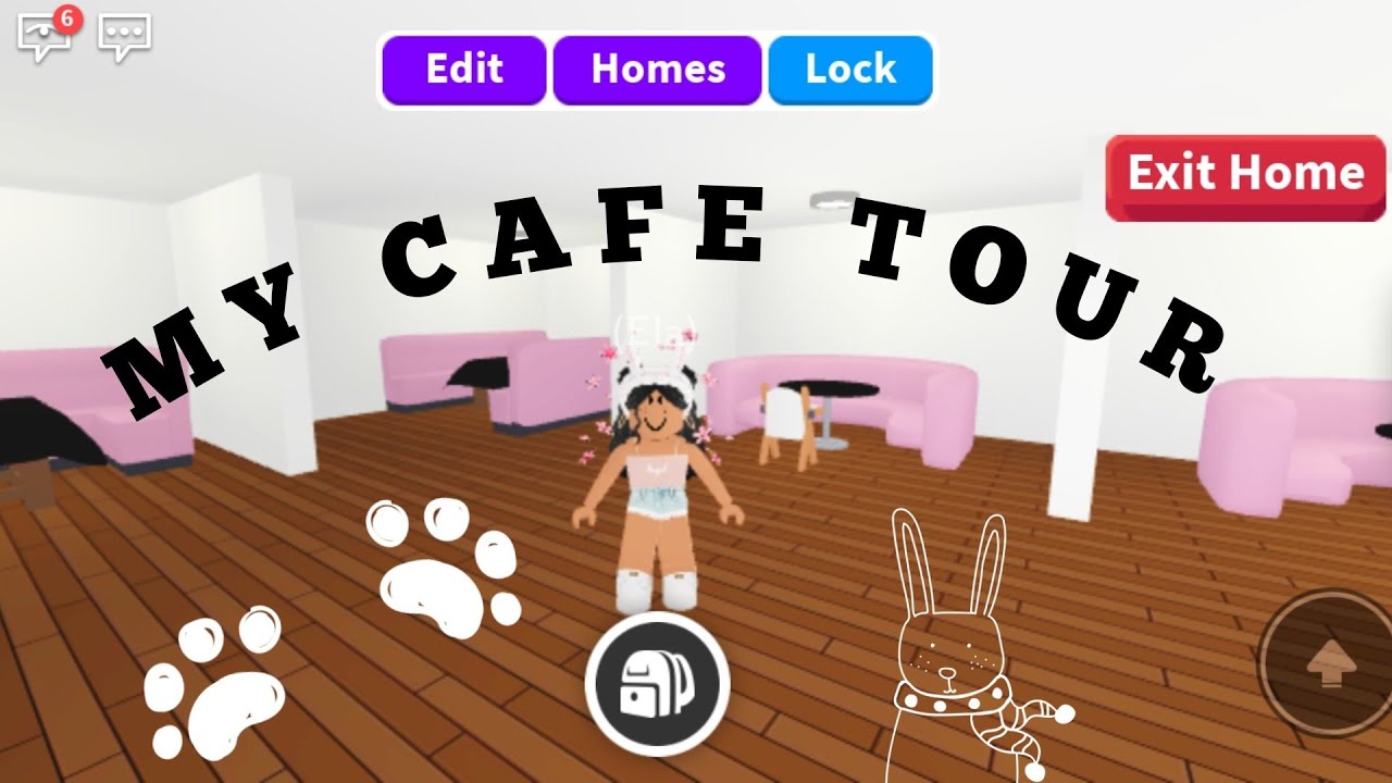 ROBLOX ADOPT ME | CAFE TOUR - YouTube