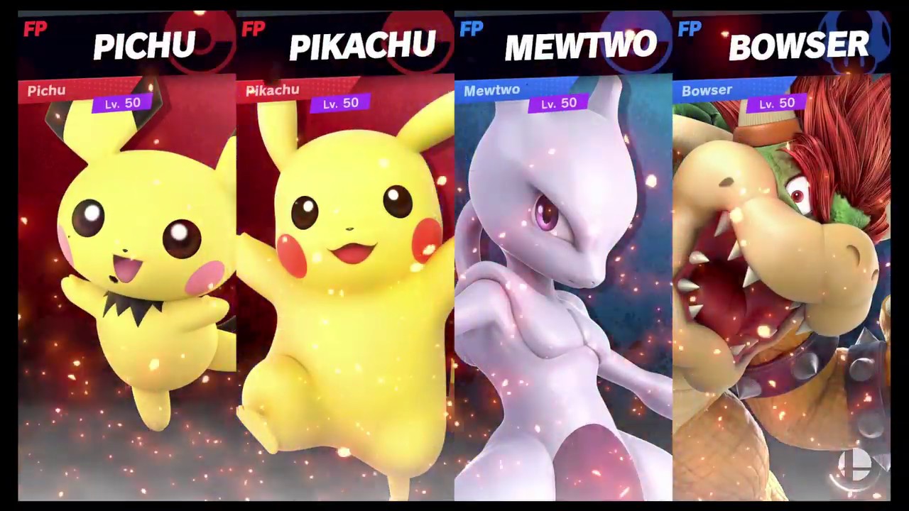 Super Smash Bros Ultimate Amiibo Fights Request #6484 Team Pika vs ...