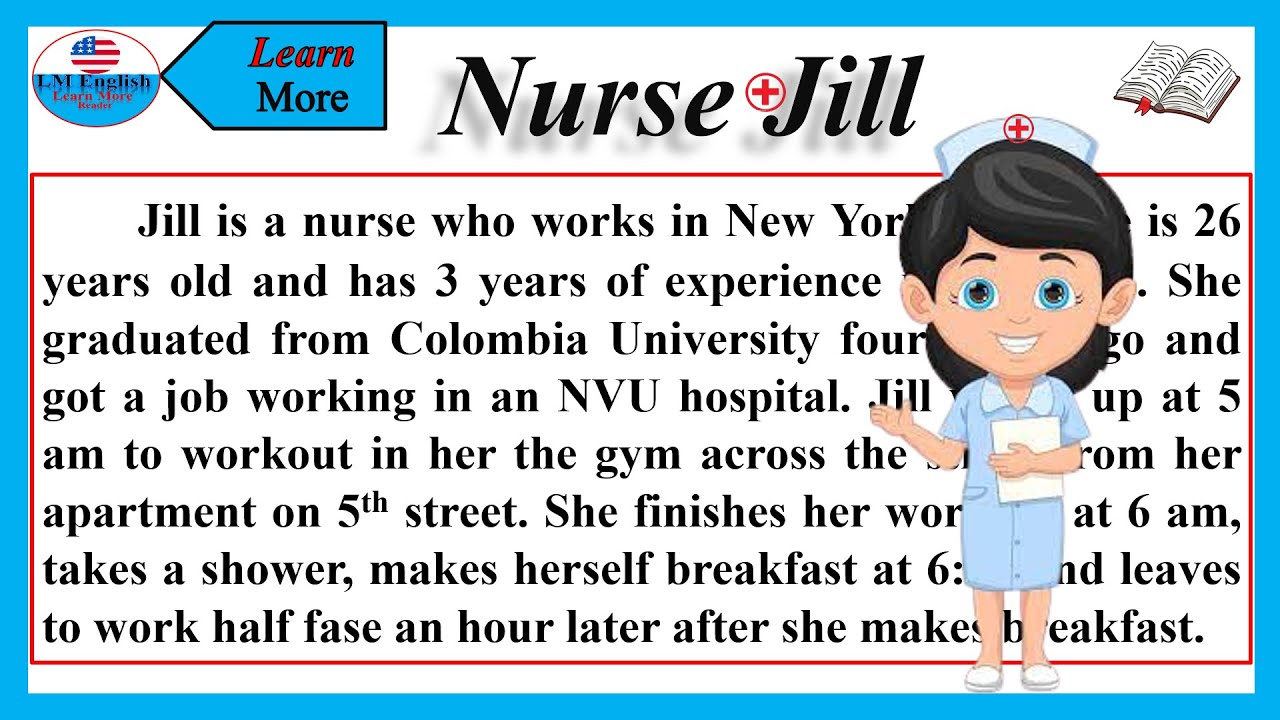 Nurse Jill / Learning English Speaking / Level 2 / Listen and Practice ...