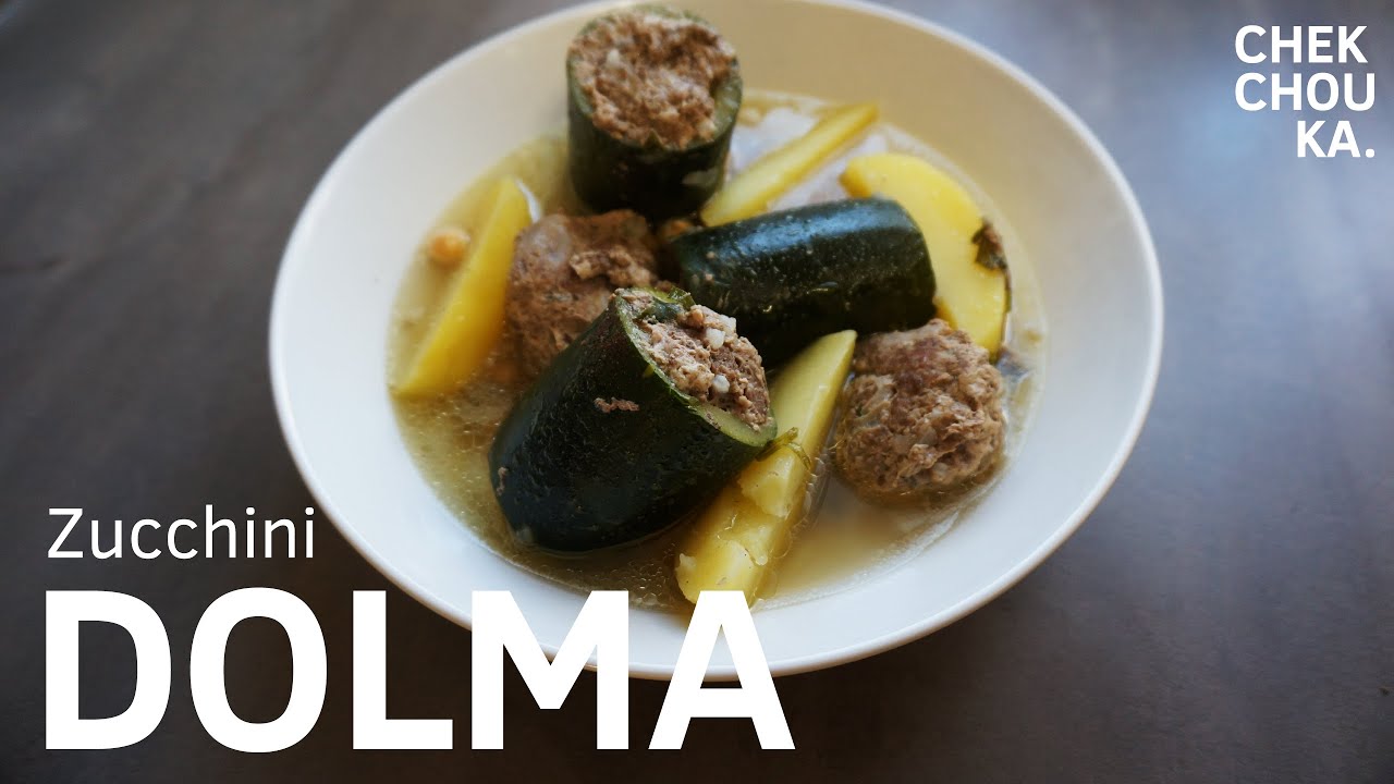 Stuffed Zucchini (Dolma Courgette) - Chekchouka - YouTube