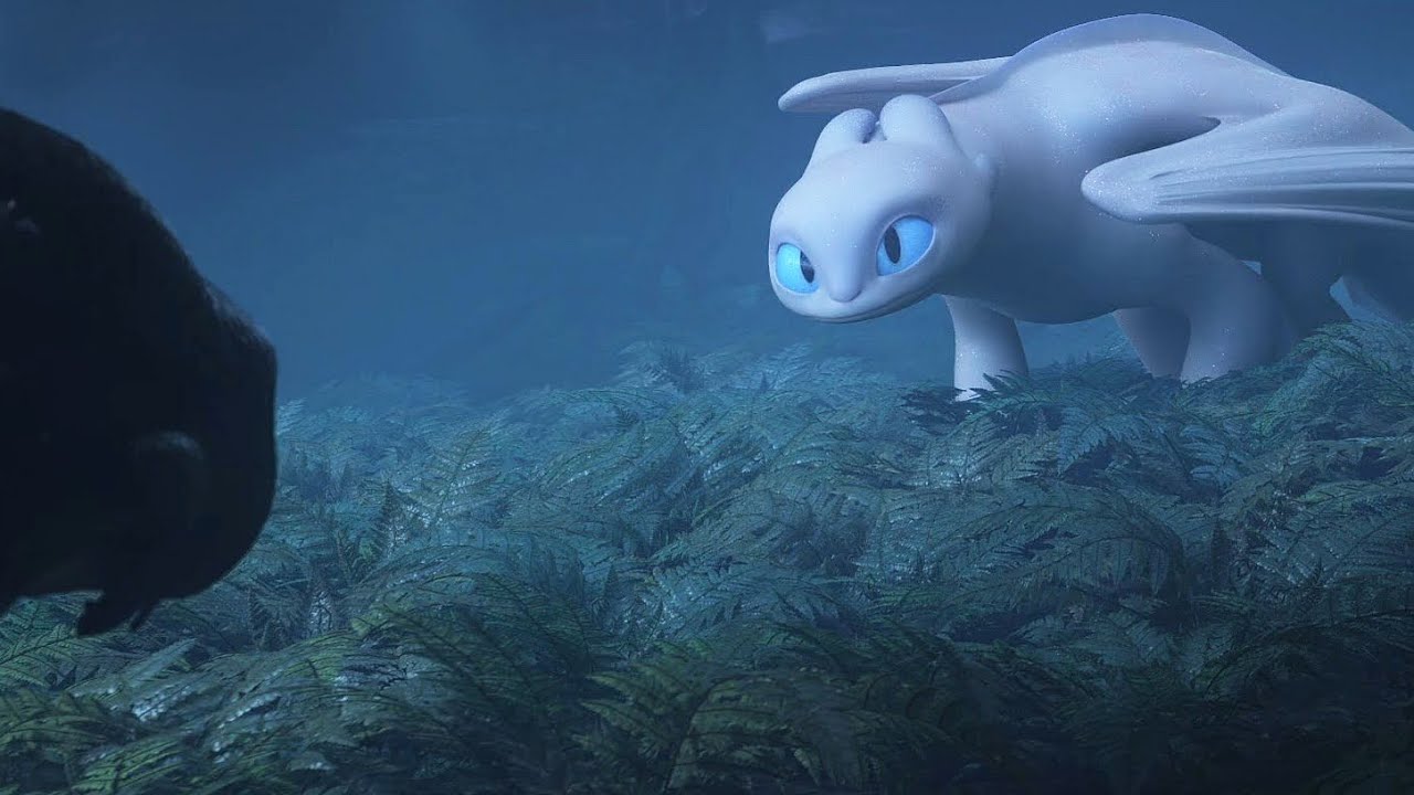 Season 1: toothless x moonlight/the light fury episode 1 “hello” - YouTube