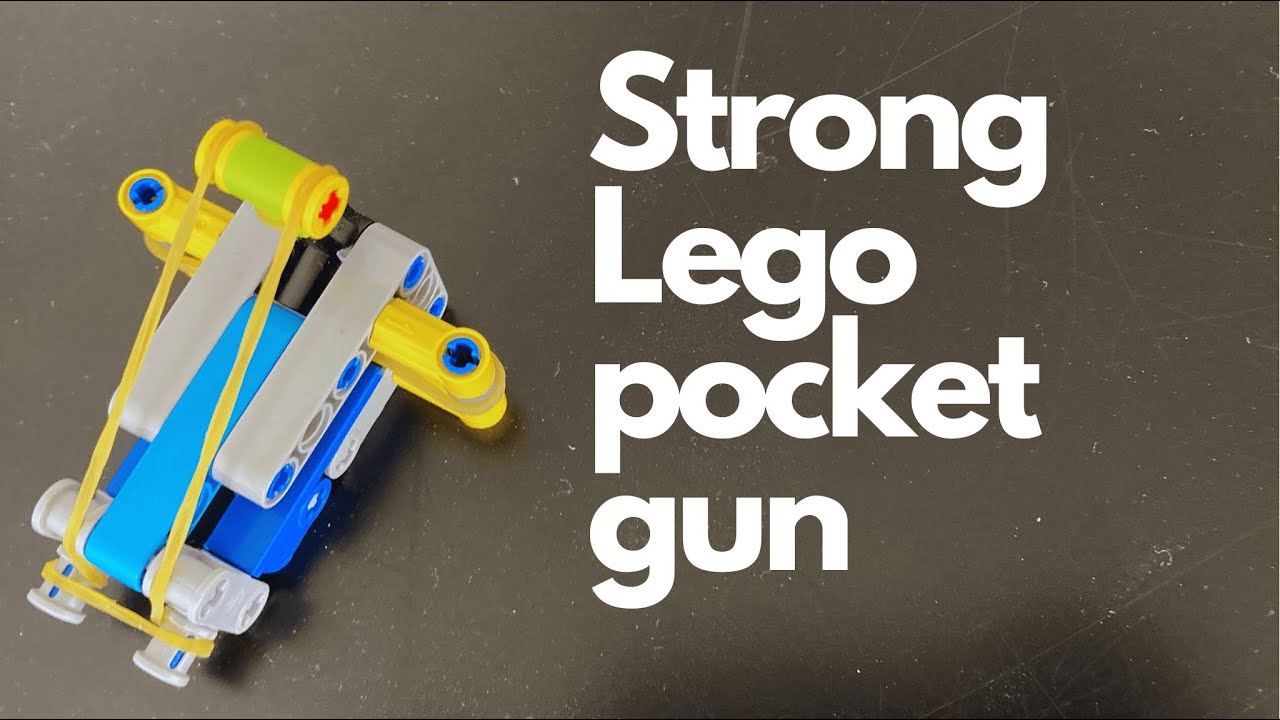 Super strong Lego pocket gun - YouTube