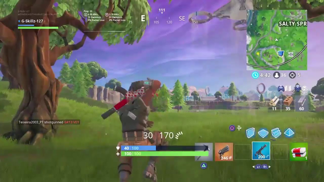 FORTNITE *NEW POWER UP LTM* GAMEPLAY - YouTube