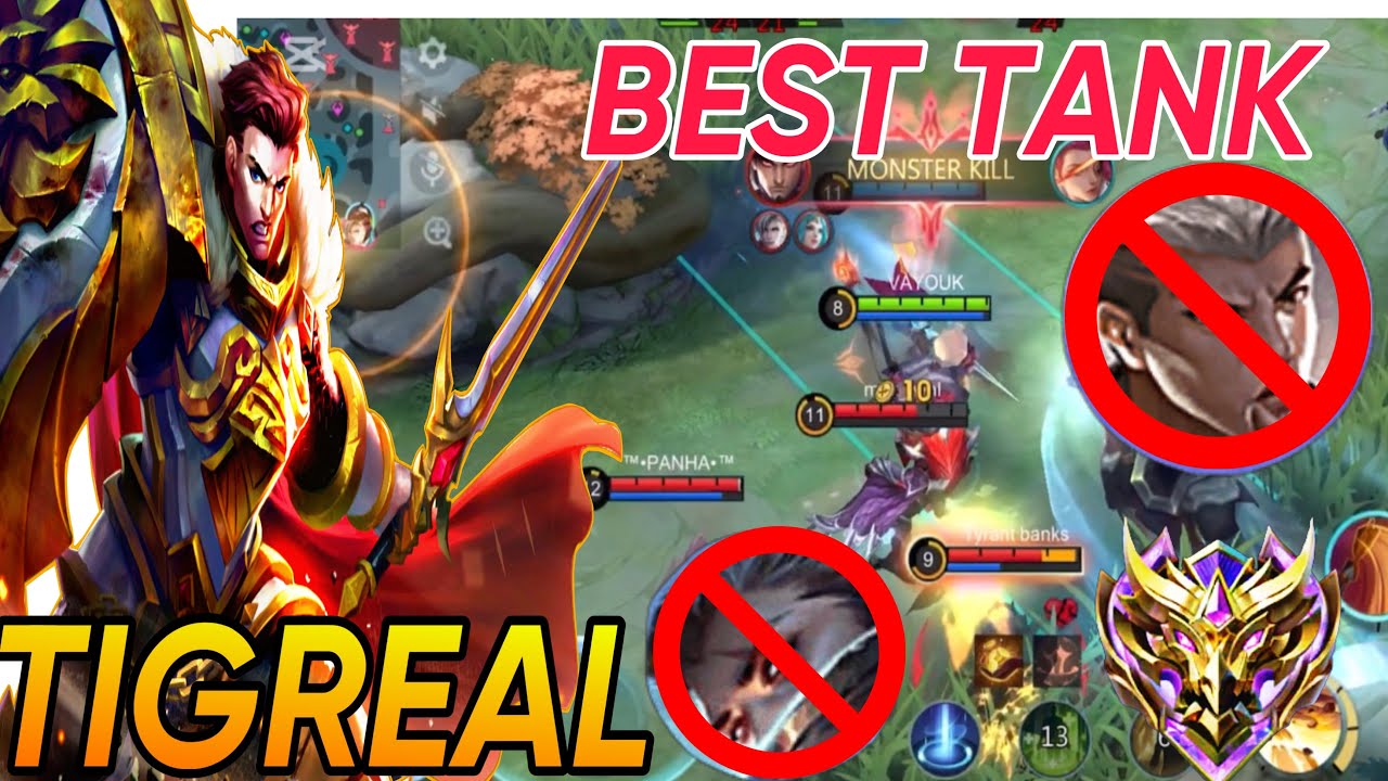Tigreal Super tank-best tank / tigreal mlbb 2025 - YouTube