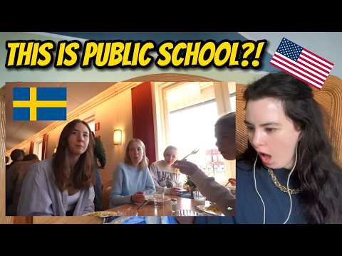 Sweden Public Schools are LIKE THIS?! American Reacts!