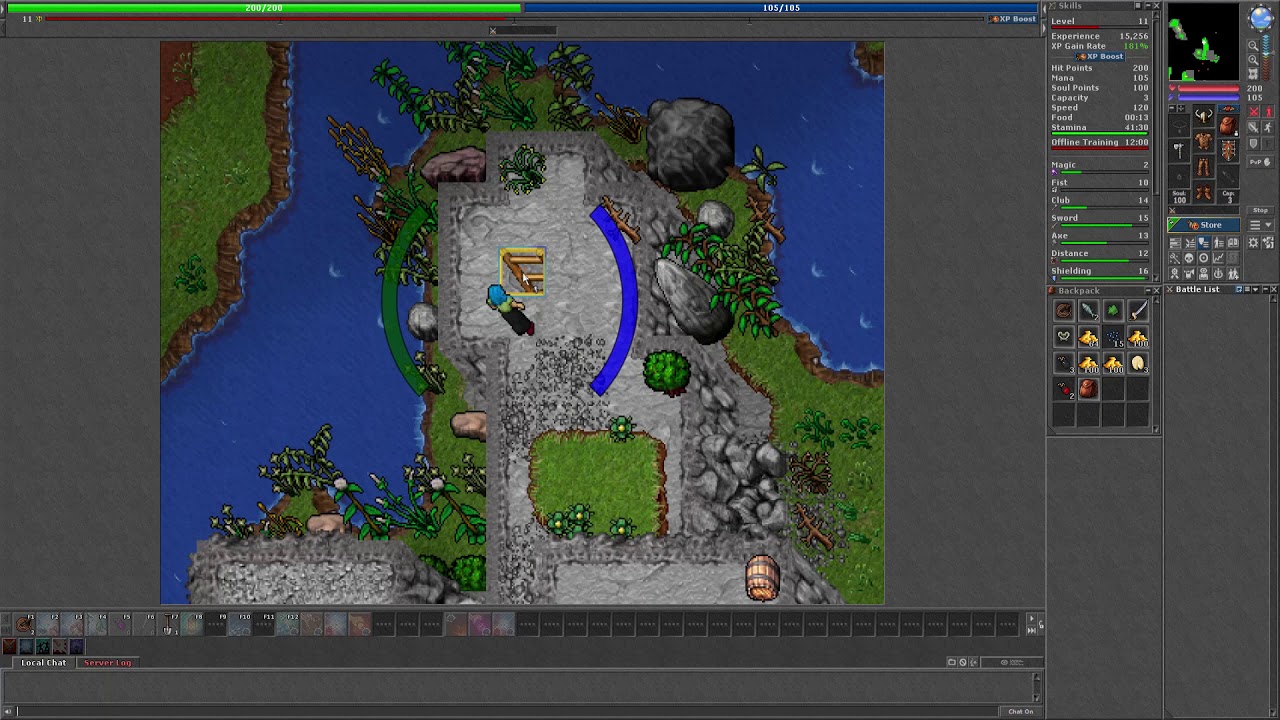 Tibia - Rookgaard 2019 Gameplay #9 - YouTube