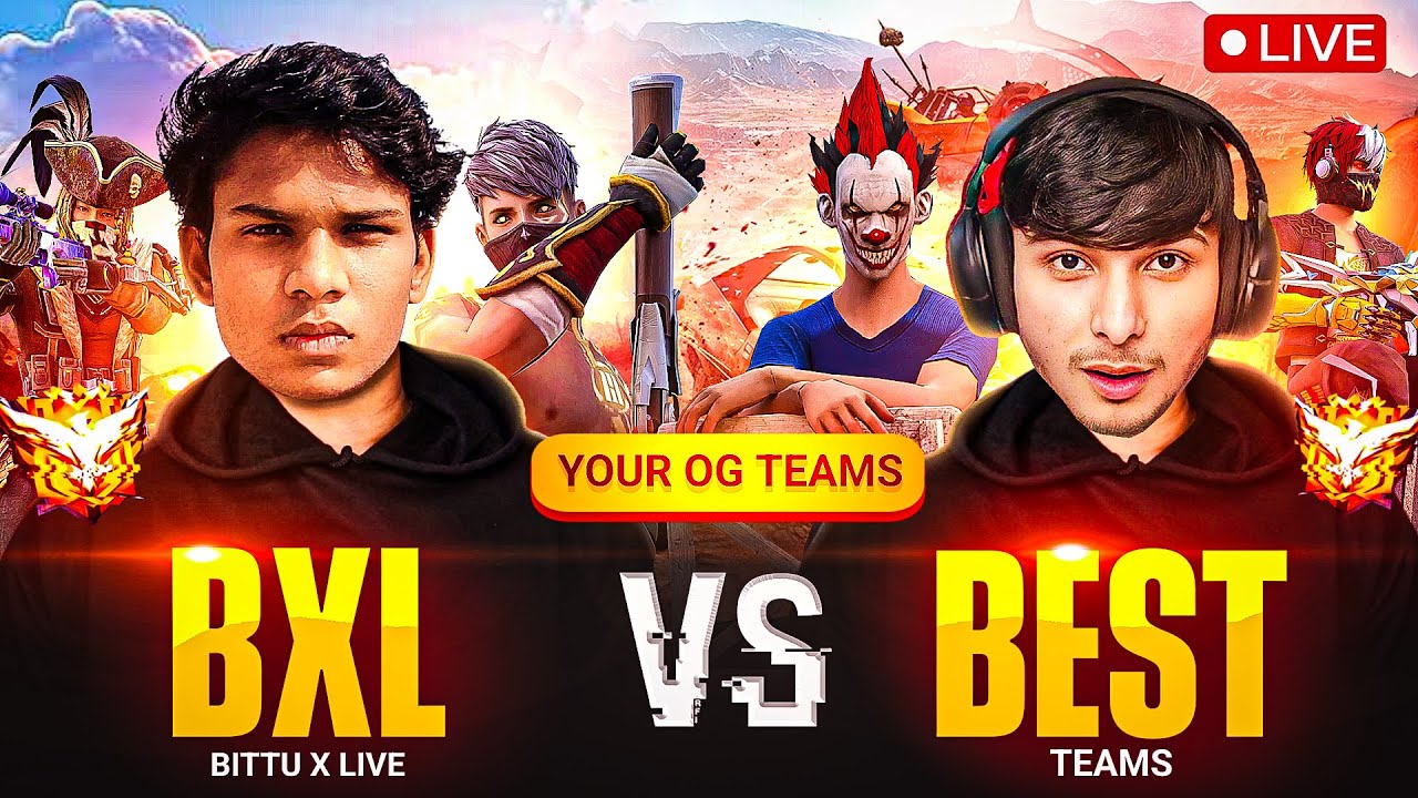BXL 2 VS NG NXT VS WORLDS BEST SQUADS 🏆 BITTUx IN BXL 2 📈 @burakxlive ...