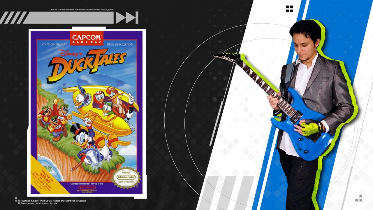 DuckTales - The Moon (Rock Guitar Cover) - YouTube