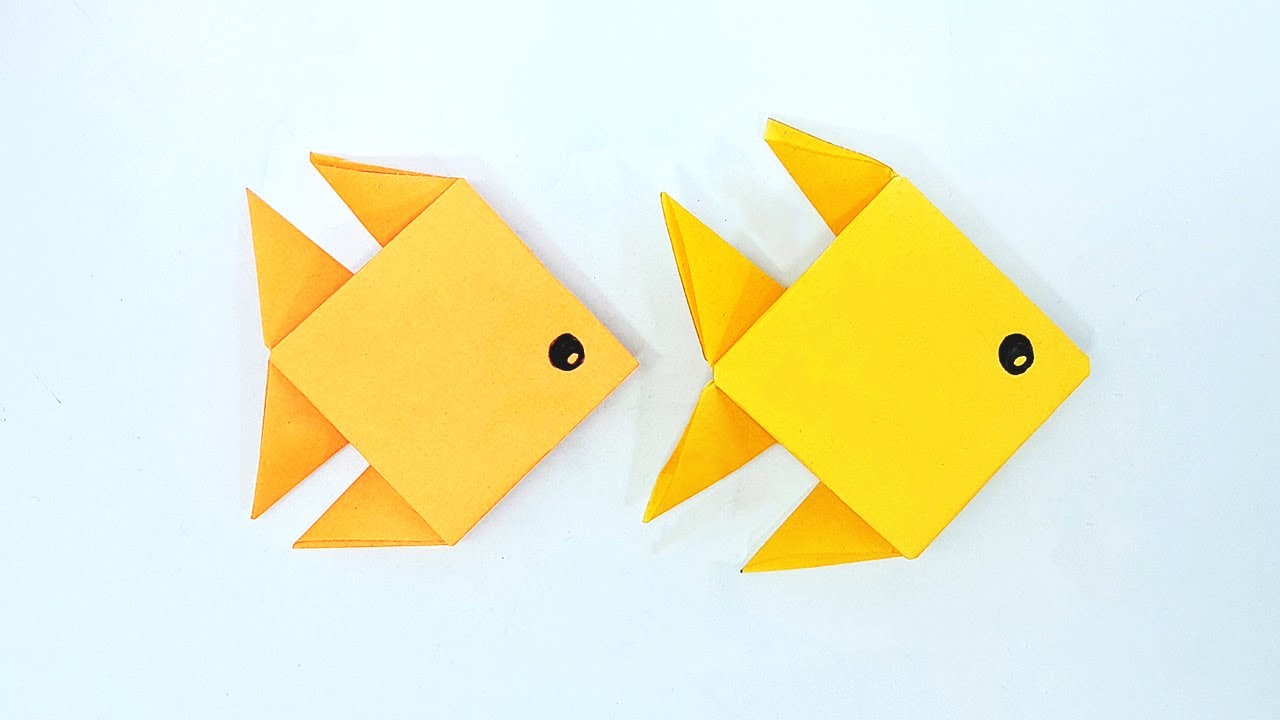 Crafting Intricate Origami Fish | The Art of Paper Fish - YouTube