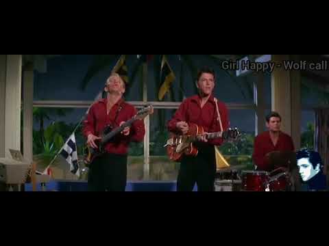 Elvis Presley in Girl Happy - Wolf call (1965) - YouTube