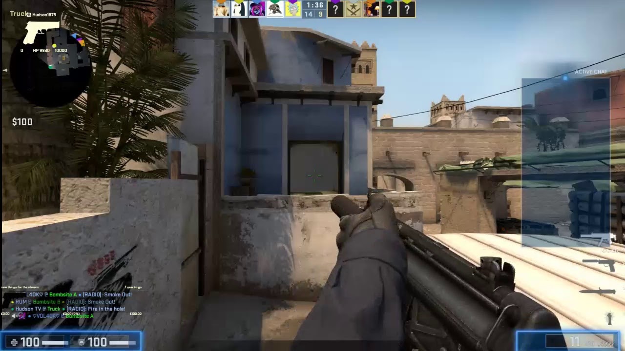 Hudson slamming a bit csgo - YouTube