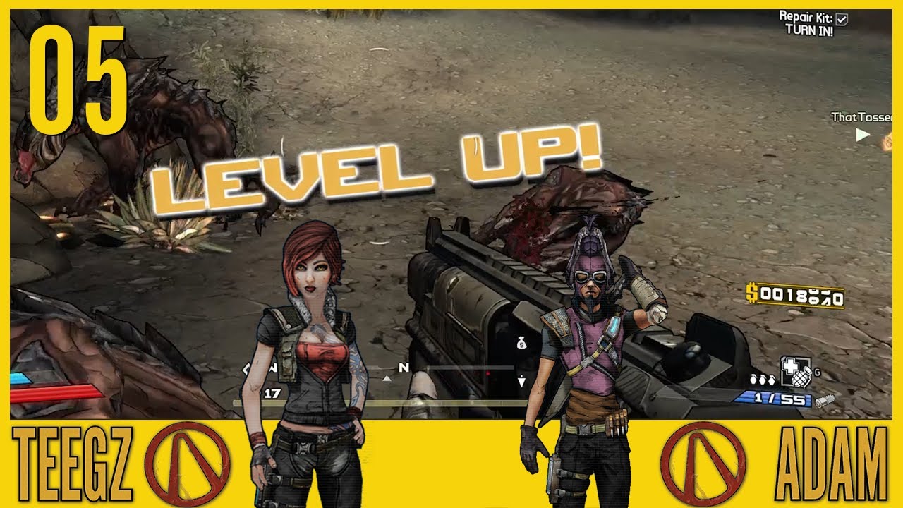 Leveling Up! - Borderlands EP 05 - YouTube