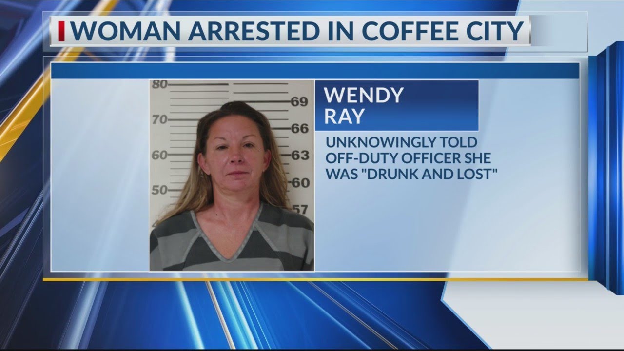 Woman arrested after allegedly telling off-duty officer she was ‘drunk ...