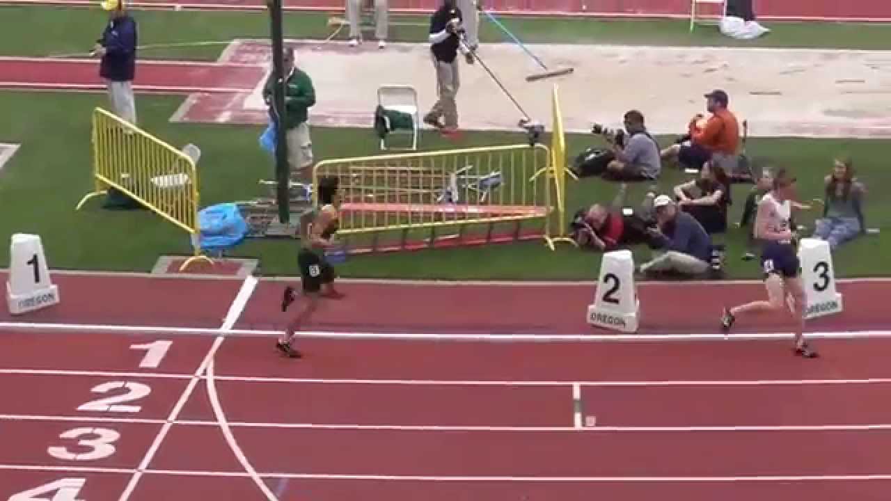 800m Oregon State Track Meet 5A - 2015 - YouTube