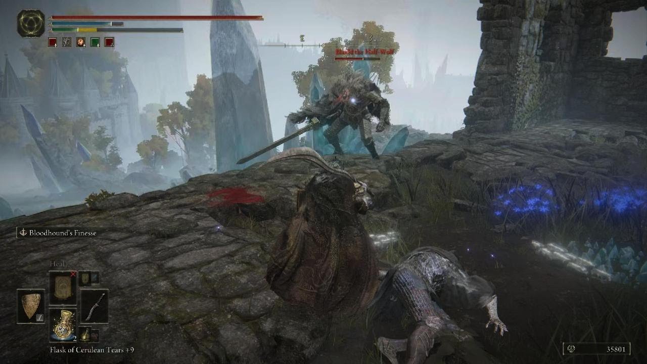 Elden Ring Blaidd The Half Wolf Boss Fight - YouTube