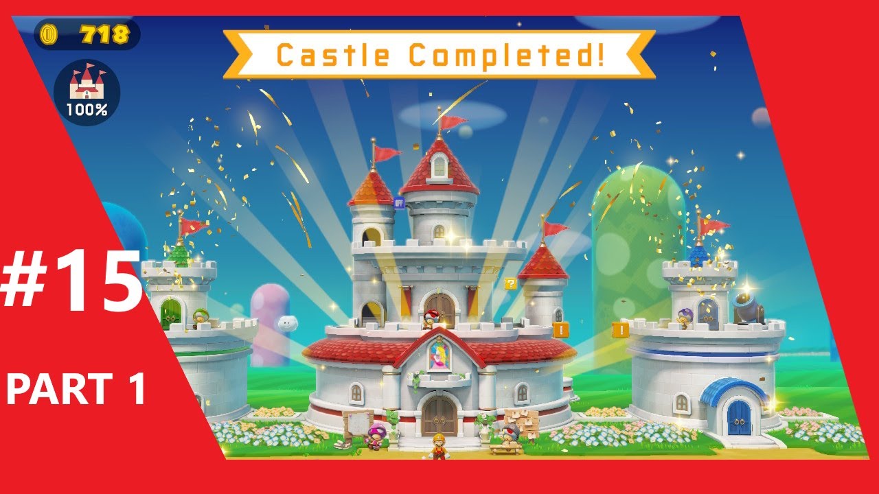 I FINISHED THE CASTLE!|Super Mario Maker 2 Story Mode Ep 15 part 1 ...