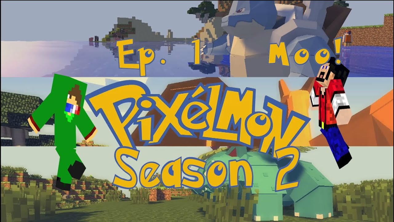 [Let's Play]Pixelmon Episode 1: Moo! - YouTube