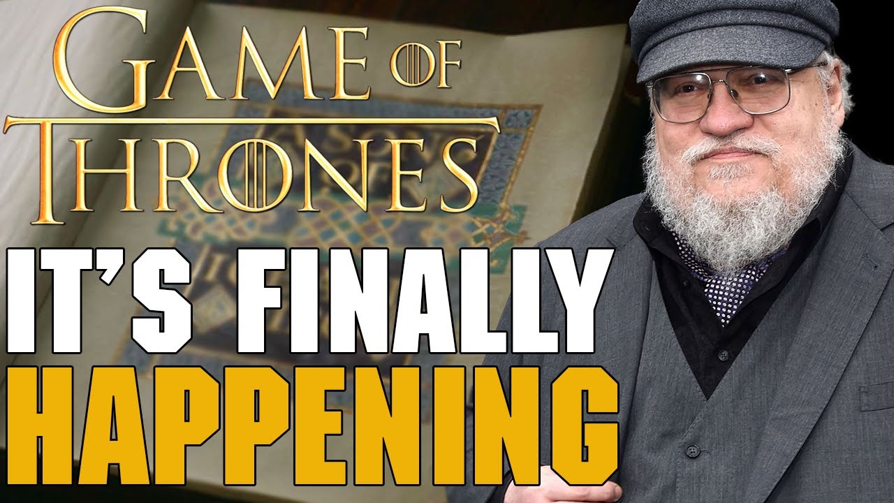 It's Finally Happening! Big Announcement from George R.R. Martin! - YouTube