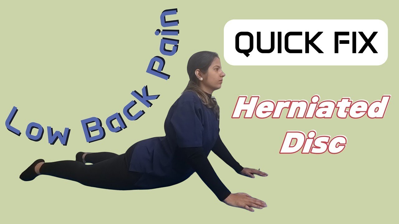 5 Most Important Exercises for Low Back Pain - Lumbar Disc Herniation ...