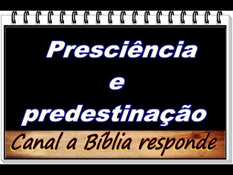 perguntas e respostas da biblia : Presciência de Deus e predestinação