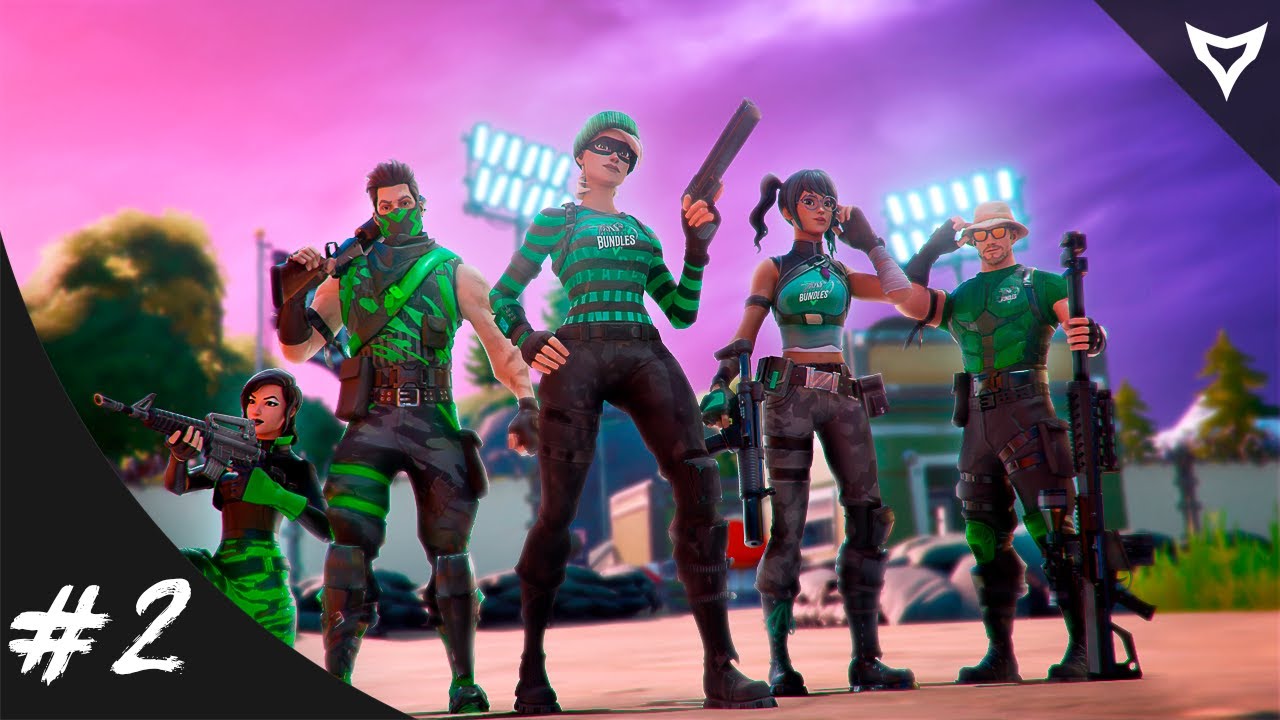 FORTNITE 3D LINE UP SPEEDART #2 - YouTube