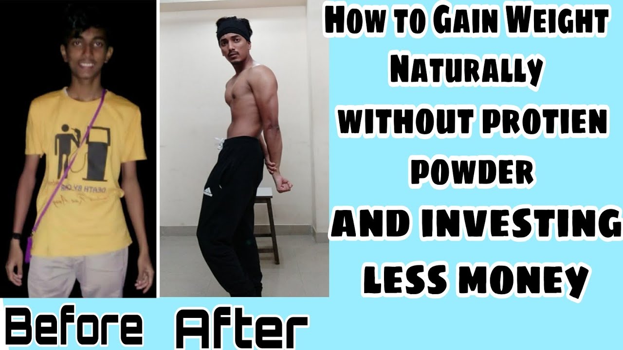 How I gained lean muscle naturally without taking protein powder and ...