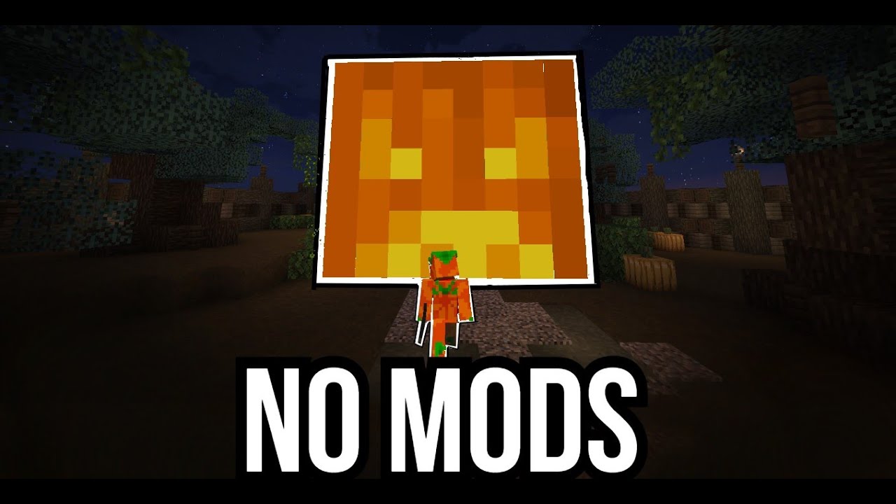 This halloween boss fight is in vanilla Minecraft - YouTube