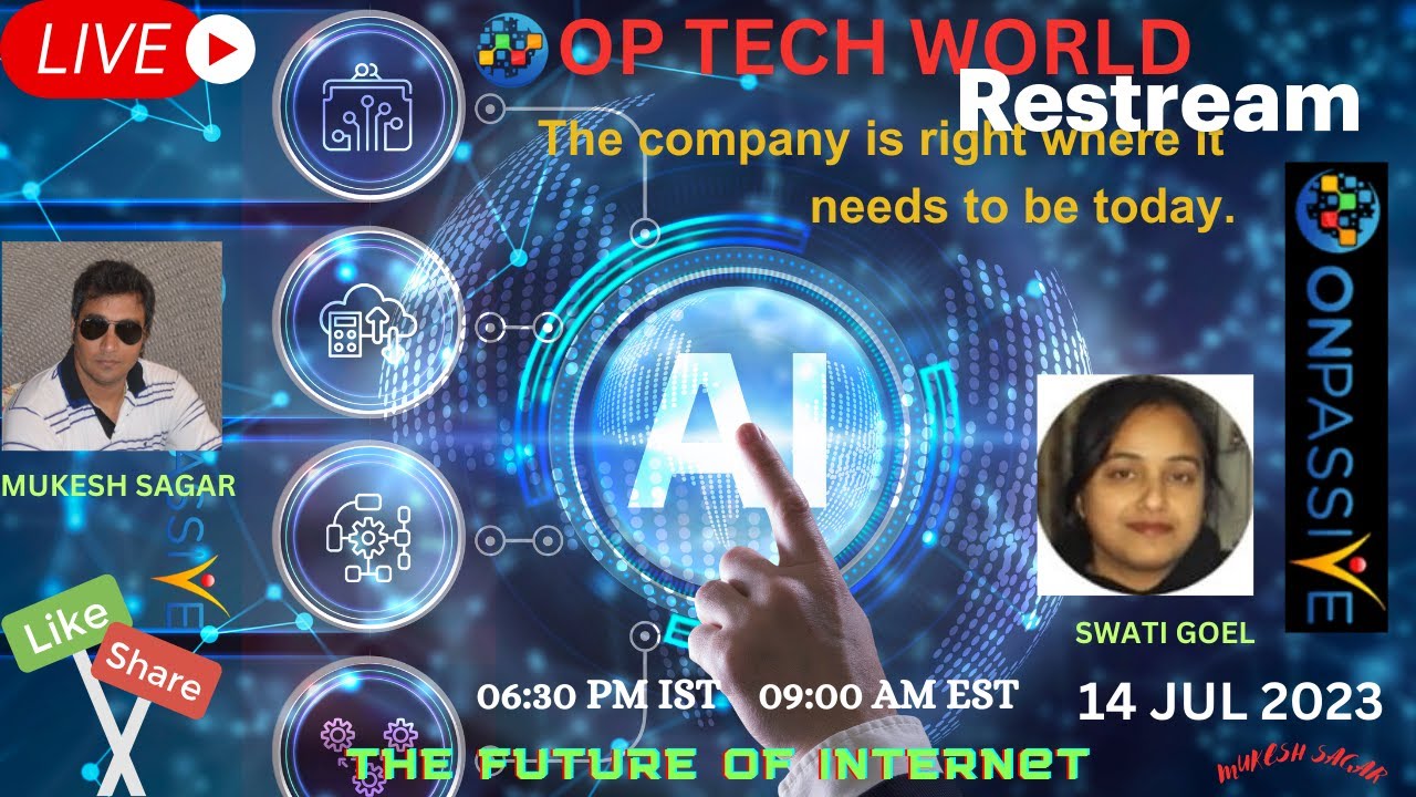 OP TECH WORLD - The company is right where it needs to be today. # ...