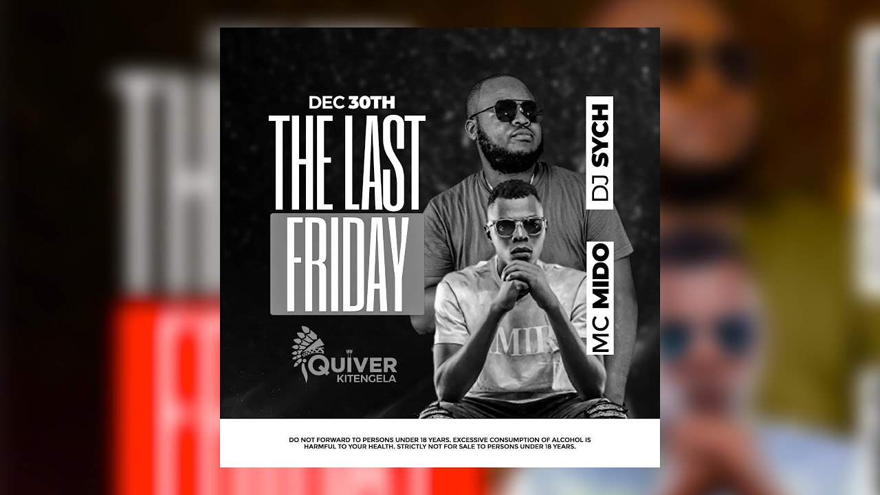 DEEJAY SYCH & MC MIDO LIVE AT QUIVER KITENGELA - YouTube