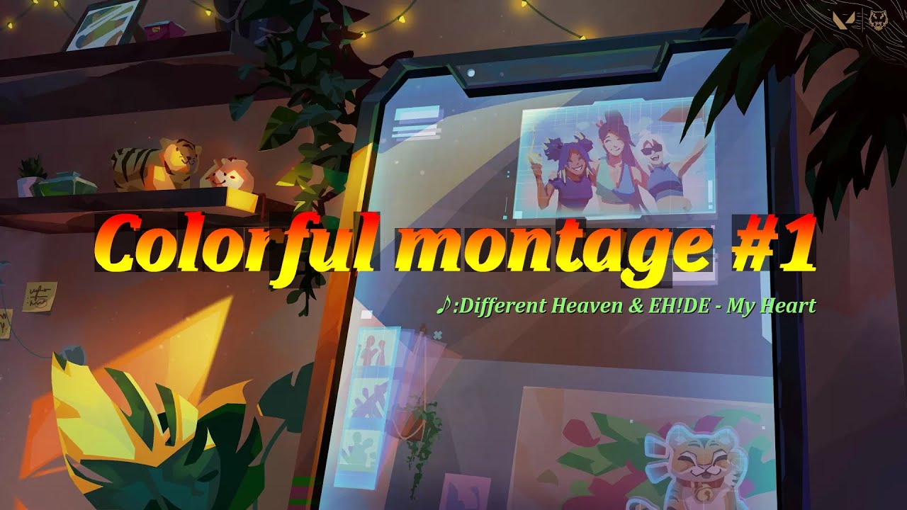 【VALORANT】Colorful montage #1 - YouTube