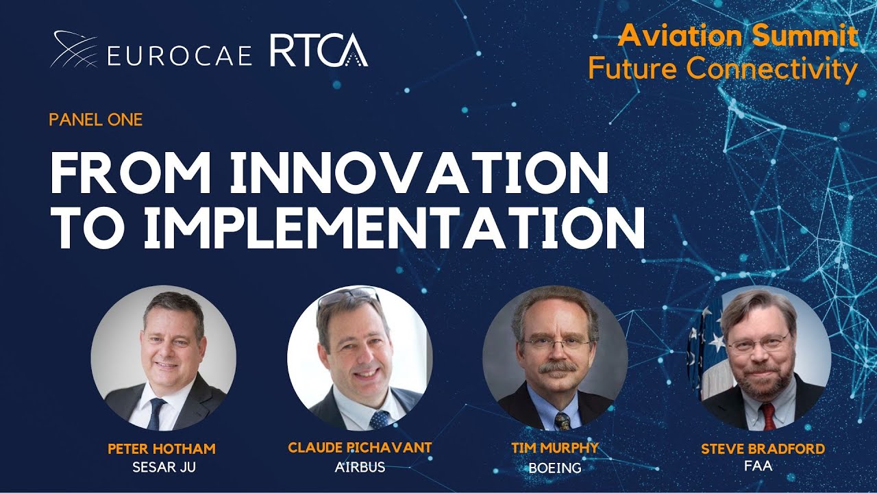 2023 Aviation Summit Future Connectivity: Panel 1 From Innovation to Implementation - YouTube